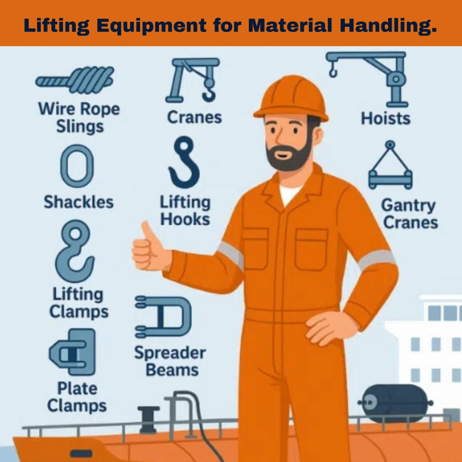 Maritime Lifting Equipment Types for Streamlined Material Handling