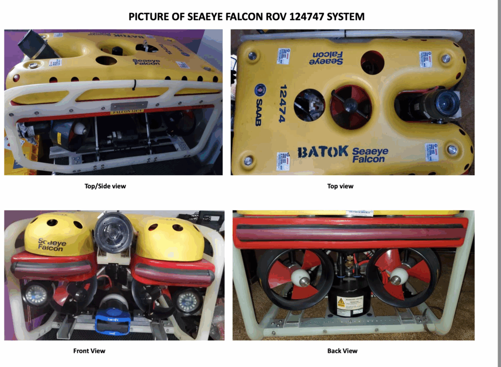 SEAEYE FALCON & FALCON DR - Ship-Around